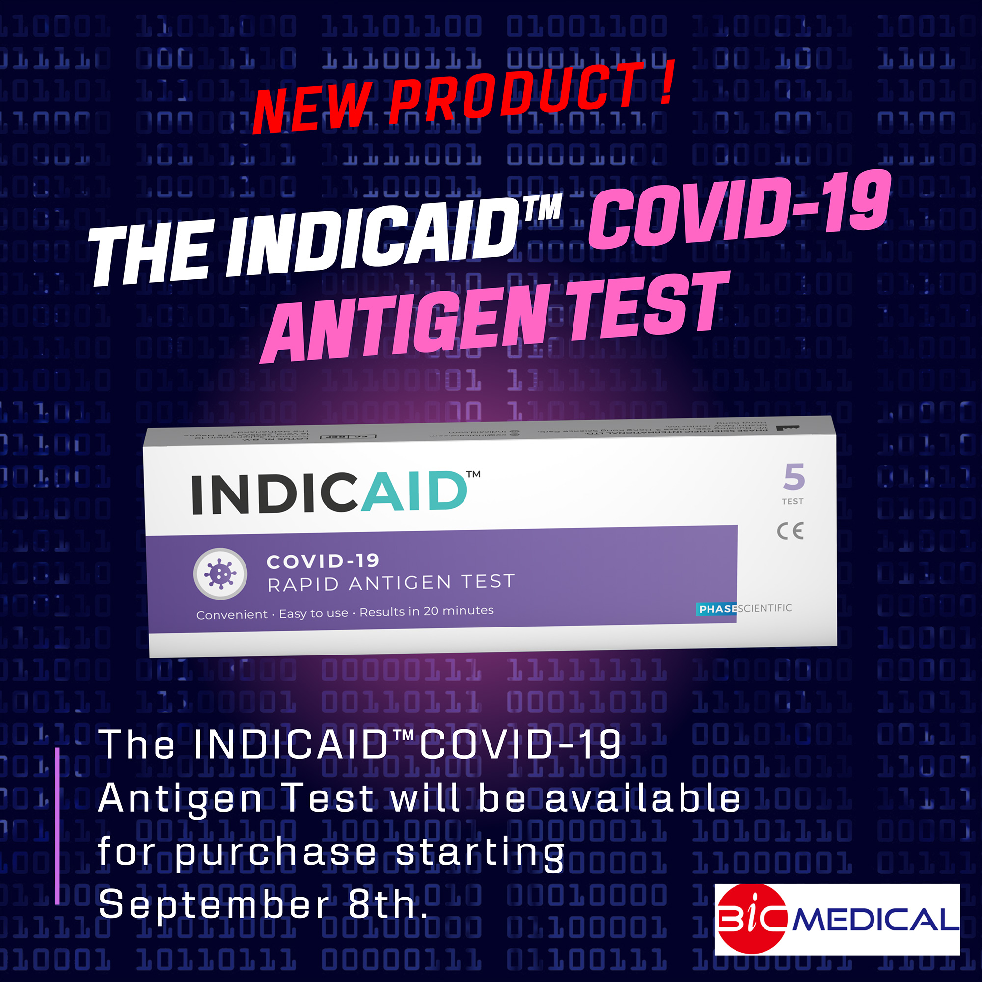 The New Product of COVID-19 Antigen Test - BIC Medical Japan